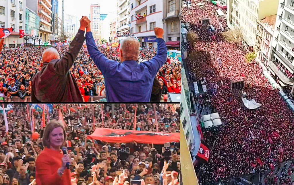Lula leva milhares às ruas em Curitiba - Jornal Onze de Maio